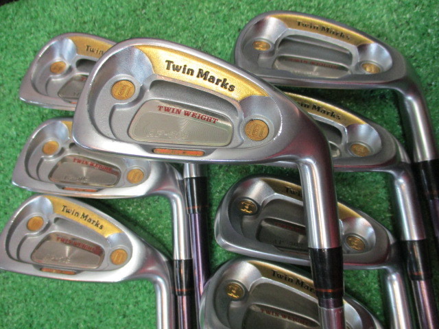 2星 2S HONMA ホンマ TWIN MARKS ツインマークス AP-502 5I 10I.11I.SW ツインキックドリス R 8本 MP@1 R(ホンマ)｜売買されたオークション情報 ...
