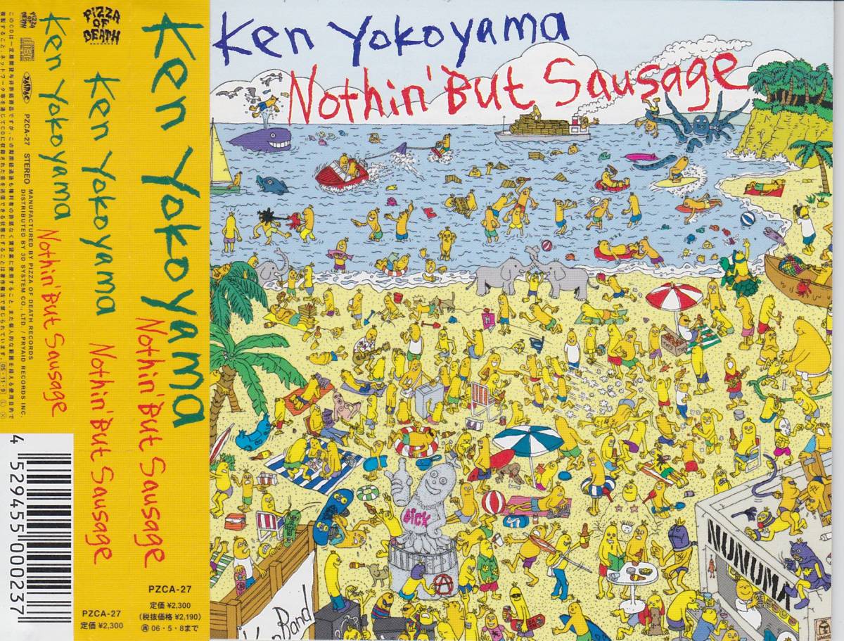 Ken Yokoyama＜横山健 ハイスタンダード＞ Nothin' But Sausage CD＜2nd ALBUM＞(Hi-STANDARD)｜売買されたオークション情報、yahooの商品 ...