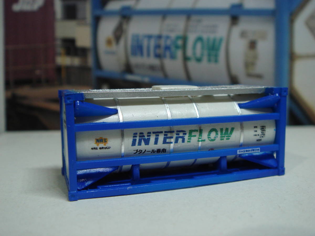 タンクコンテナ INTER FLOW コンテナ プロホビー キット組み立て品その1(貨物列車)｜売買されたオークション情報、yahooの商品情報をアーカイブ公開 - オークファン（aucfan ...