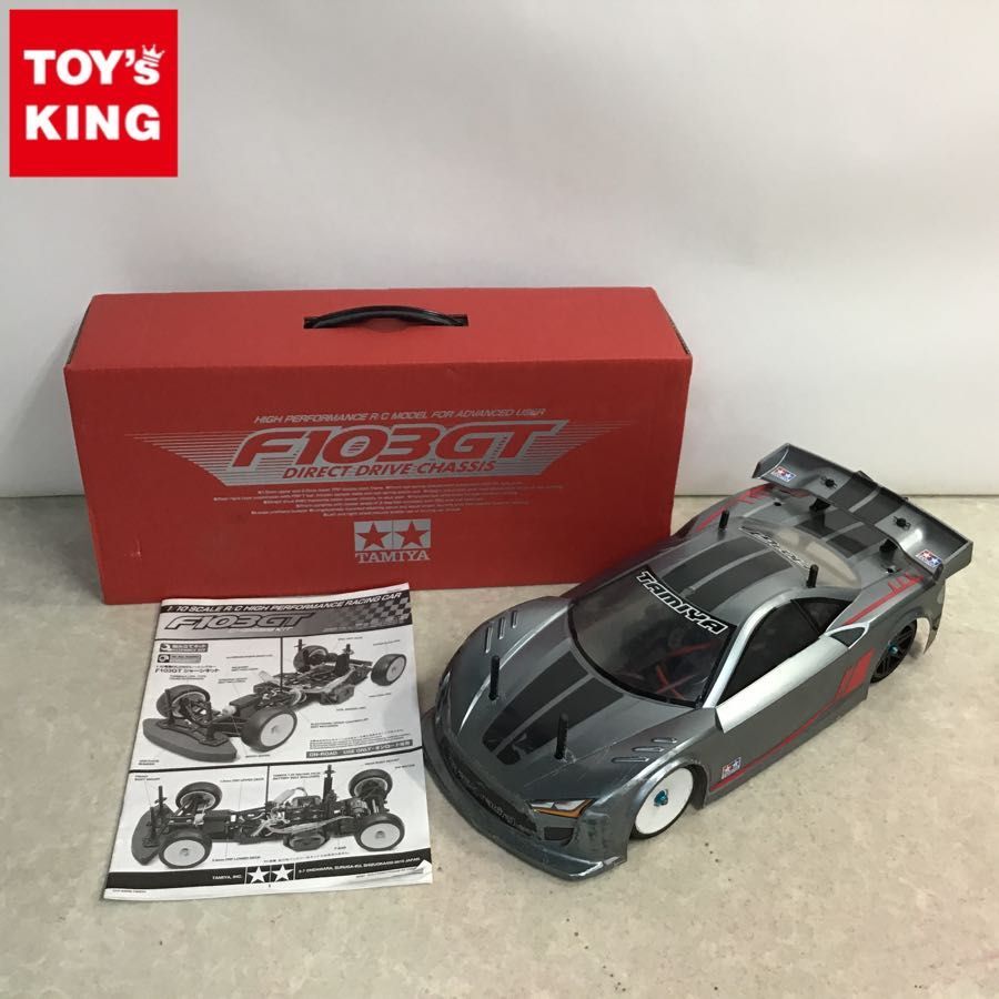 タミヤ 1/10 F103GT シャーシ ボディ サーボ 他 /RC ラジコン(田宮模型)｜売買されたオークション情報、yahooの商品情報を ...