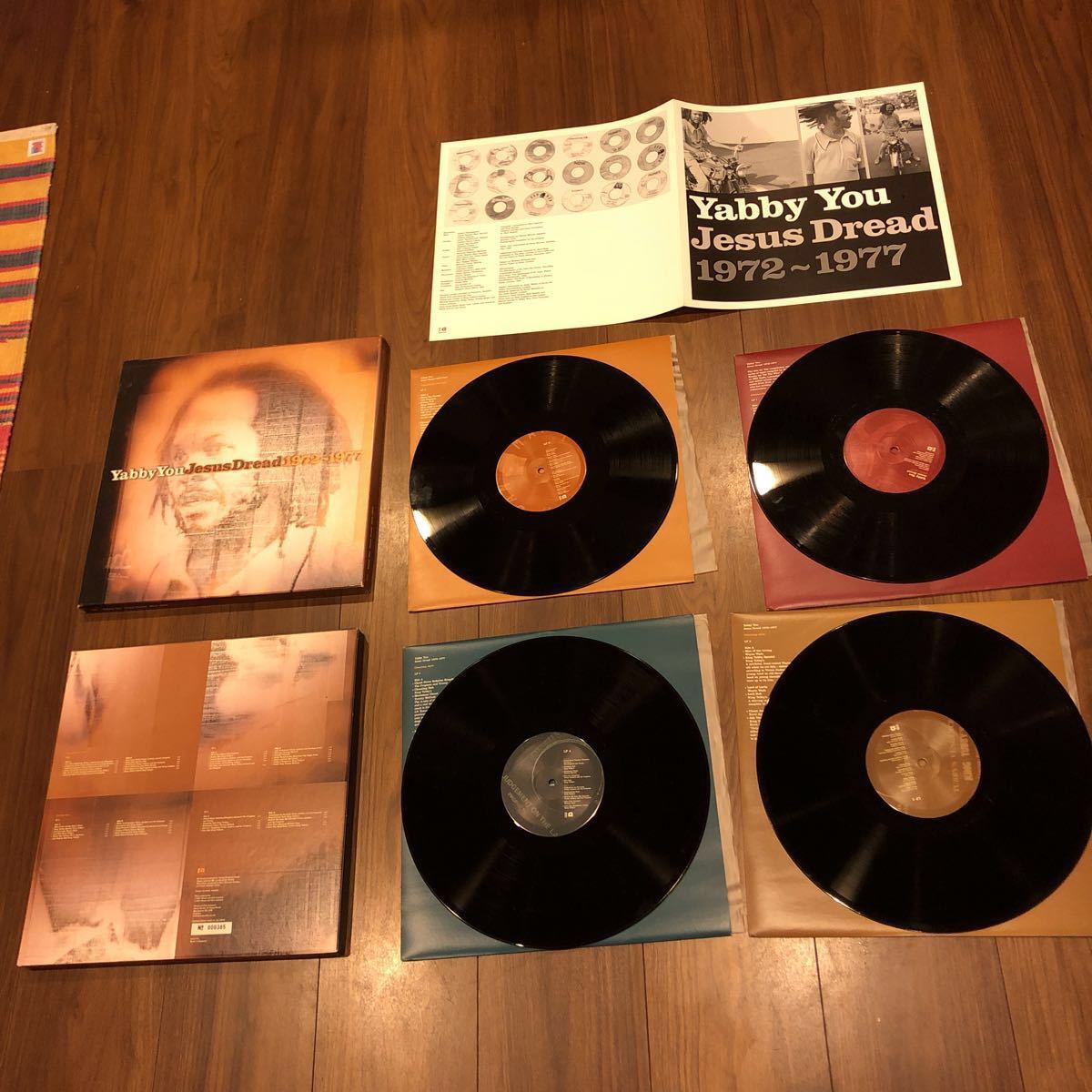 激レア4LP BOX Yabby You - Jesus Dread 1972-1977 Blood&Fire Limited Edition ...