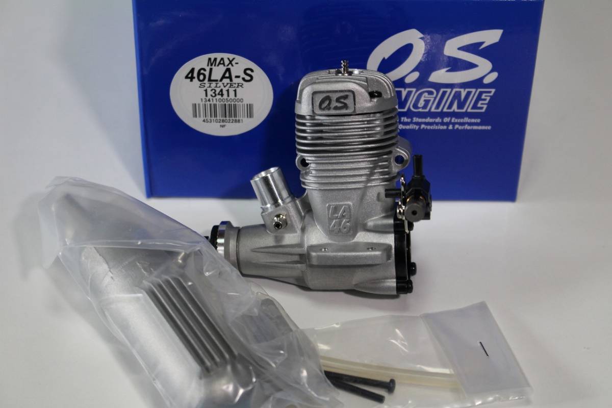 品 OS MAX 46LA -S C/Lコントロールライン用エンジン SILVER ベンチュリー2個付き(パーツ)｜売買されたオークション情報 ...