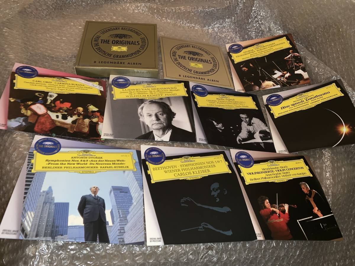 8 LEGENDARY RECORDINGS @ 8CD BOX @ DG オリジナルズ @ OIBP @ 8レジェンダリー アルバム @ オリジナルジャケット系 @ THE ...