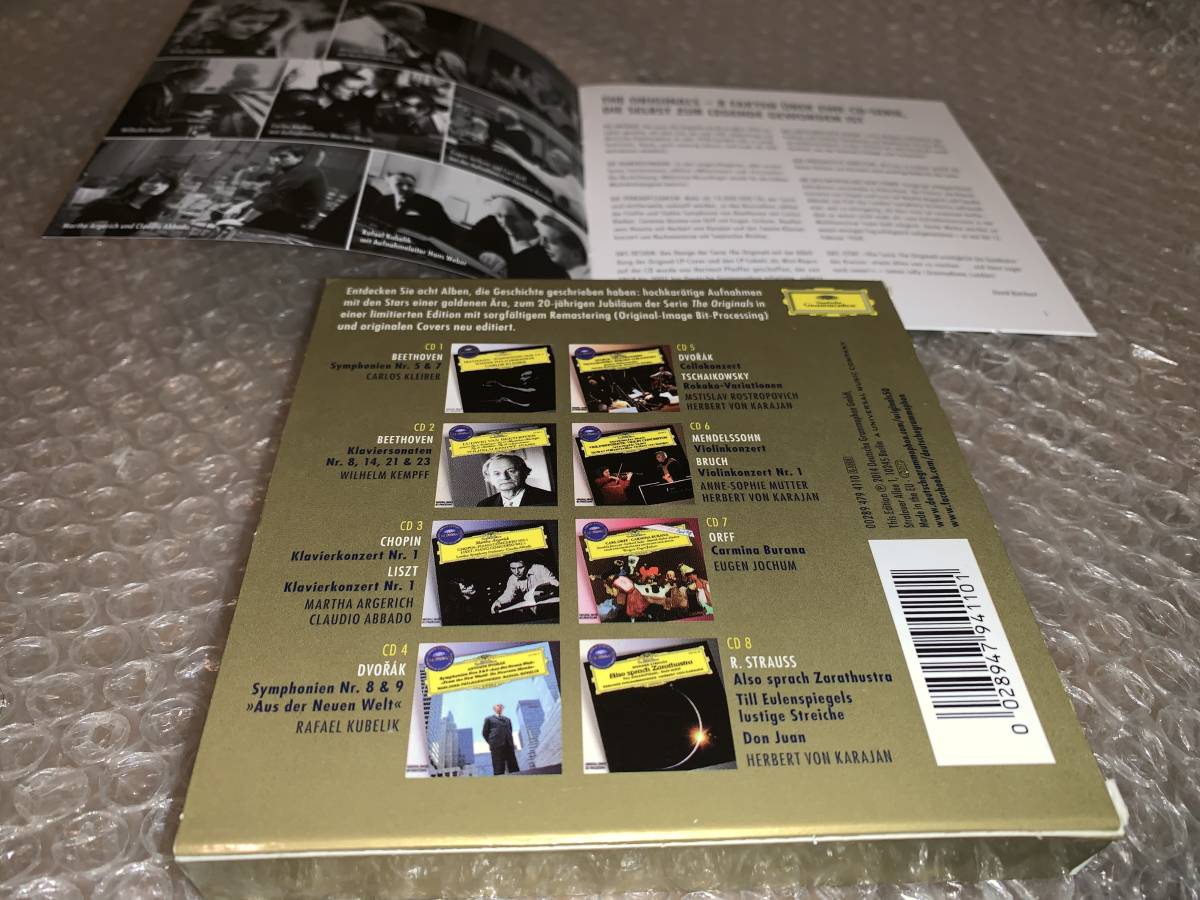 8 LEGENDARY RECORDINGS @ 8CD BOX @ DG オリジナルズ @ OIBP @ 8レジェンダリー アルバム @ オリジナルジャケット系 @ THE ...