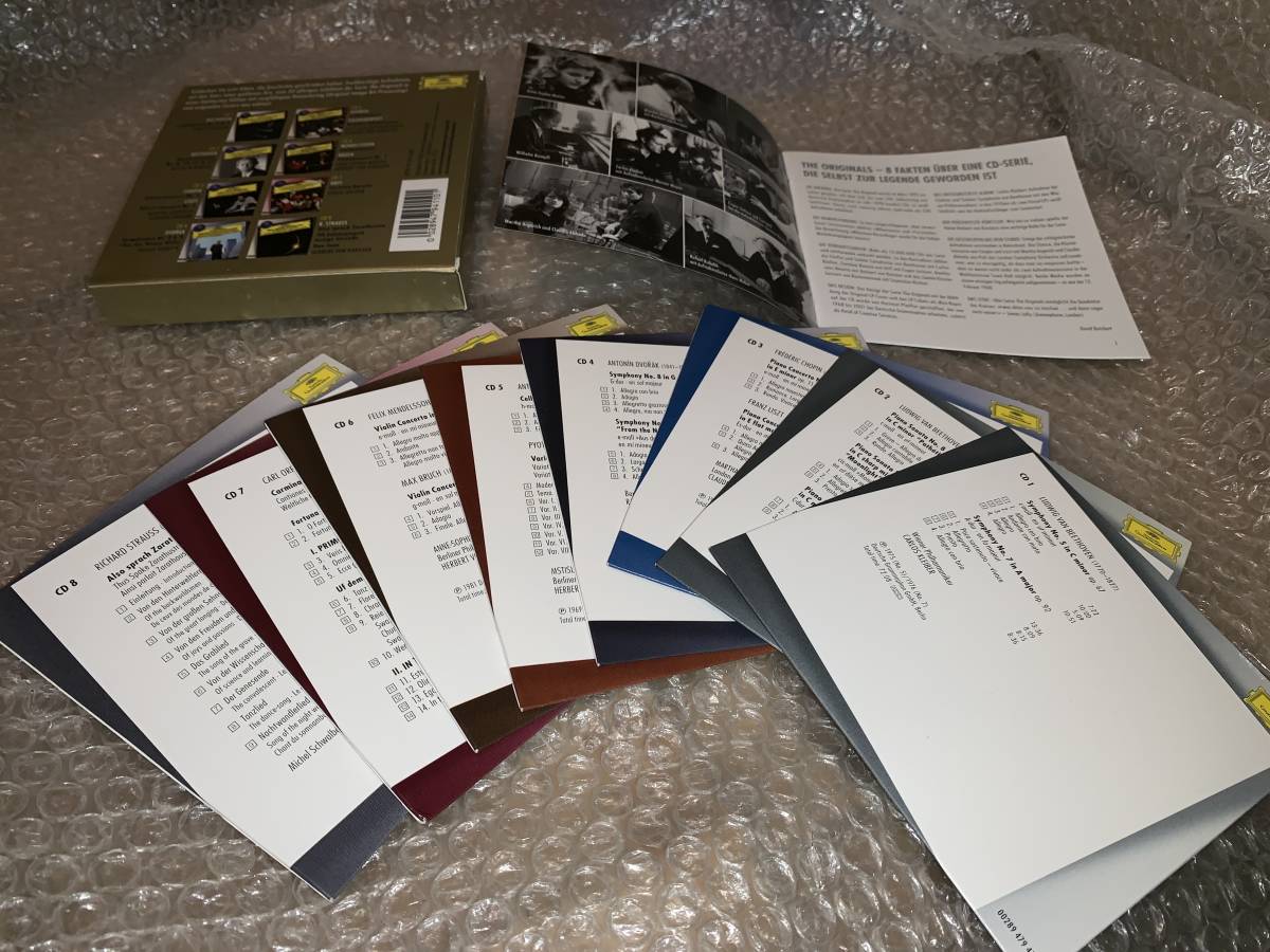 8 LEGENDARY RECORDINGS @ 8CD BOX @ DG オリジナルズ @ OIBP @ 8レジェンダリー アルバム @ オリジナルジャケット系 @ THE ...