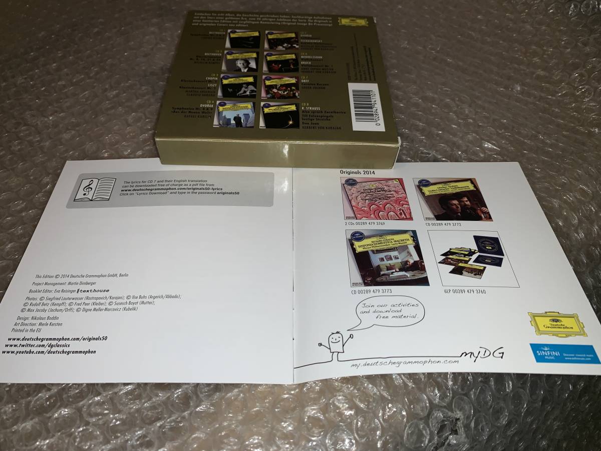 8 LEGENDARY RECORDINGS @ 8CD BOX @ DG オリジナルズ @ OIBP @ 8レジェンダリー アルバム @ オリジナルジャケット系 @ THE ...