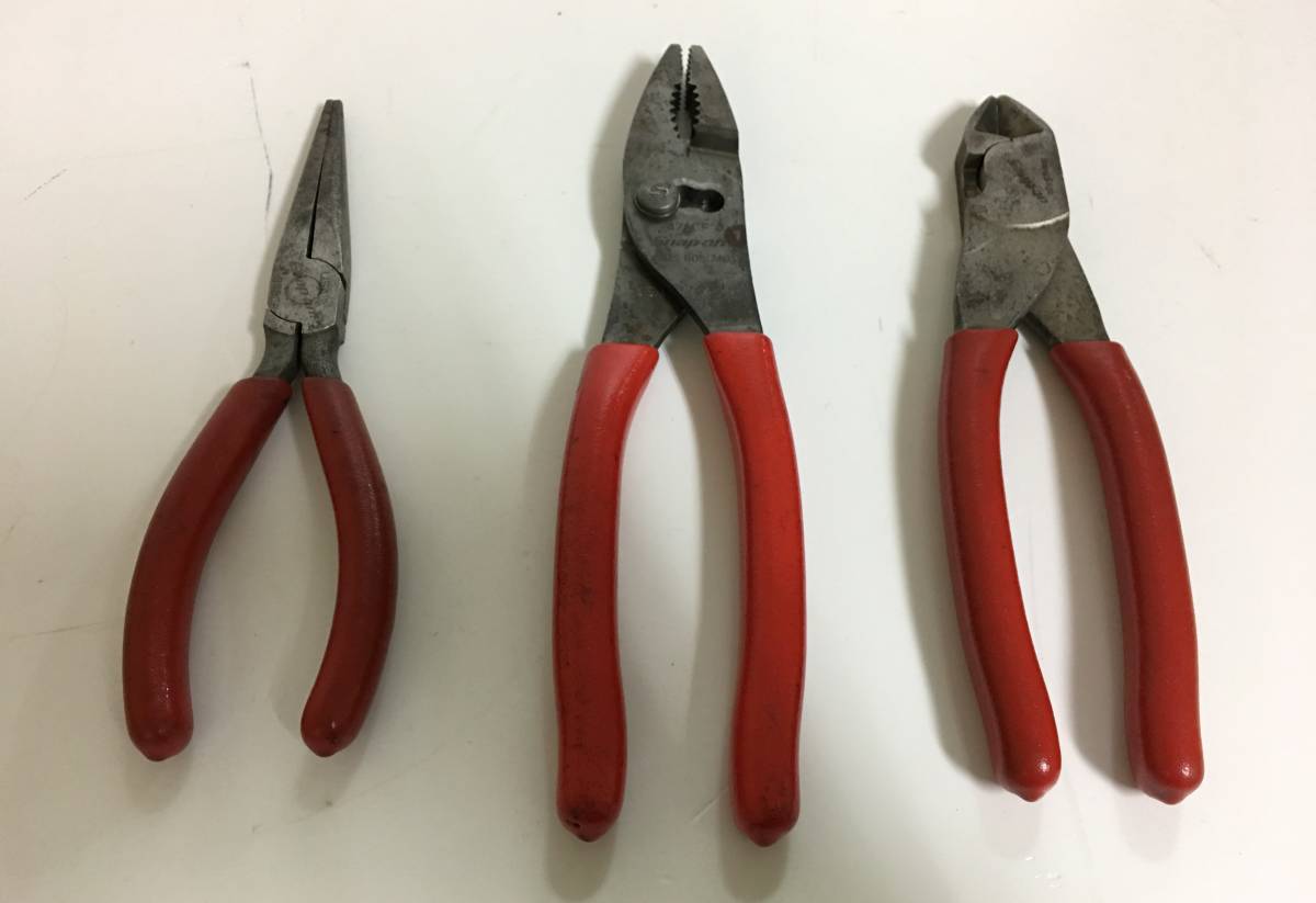 A2300-88 Snap-on / スナップオン ニッパー プライヤー 3本セット 47ACF 87CF 96BCP(その他)｜売買された ...