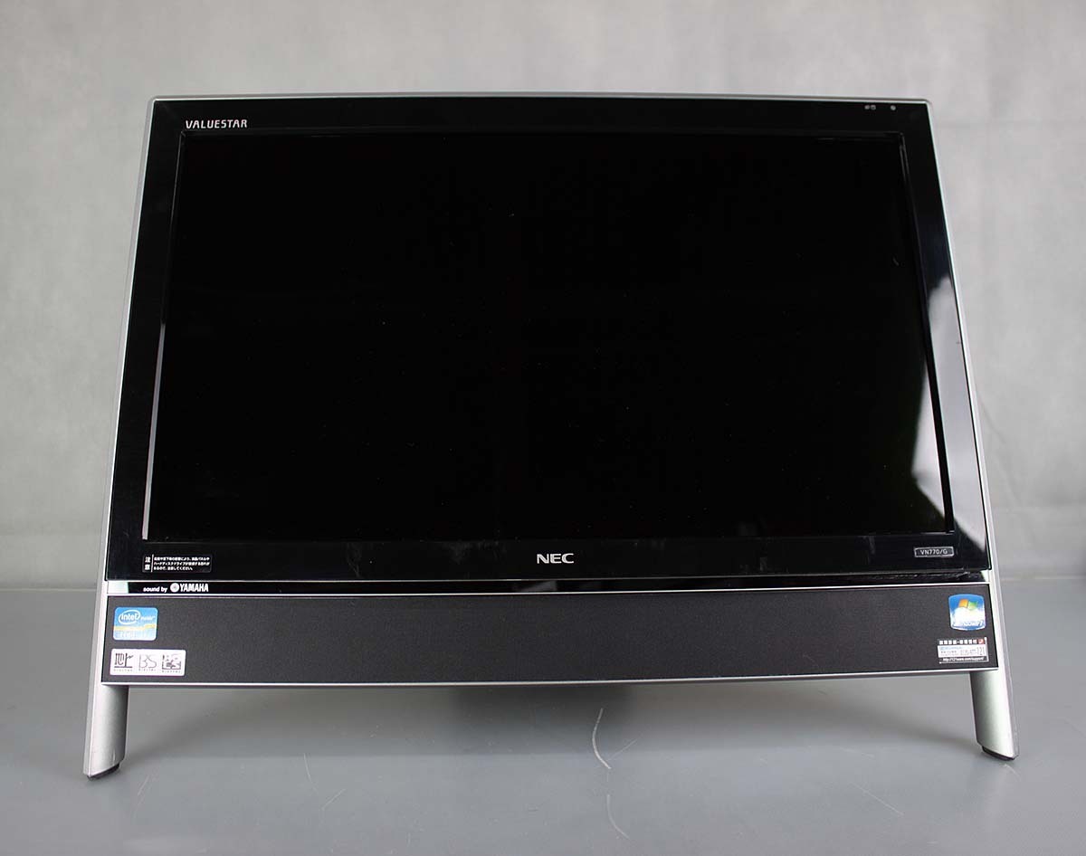 AC付き ジャンク NEC VALUESTAR VN770/G PC-VN770GS6B/Core i7 2670QM/メモリ2GB/HDD ...