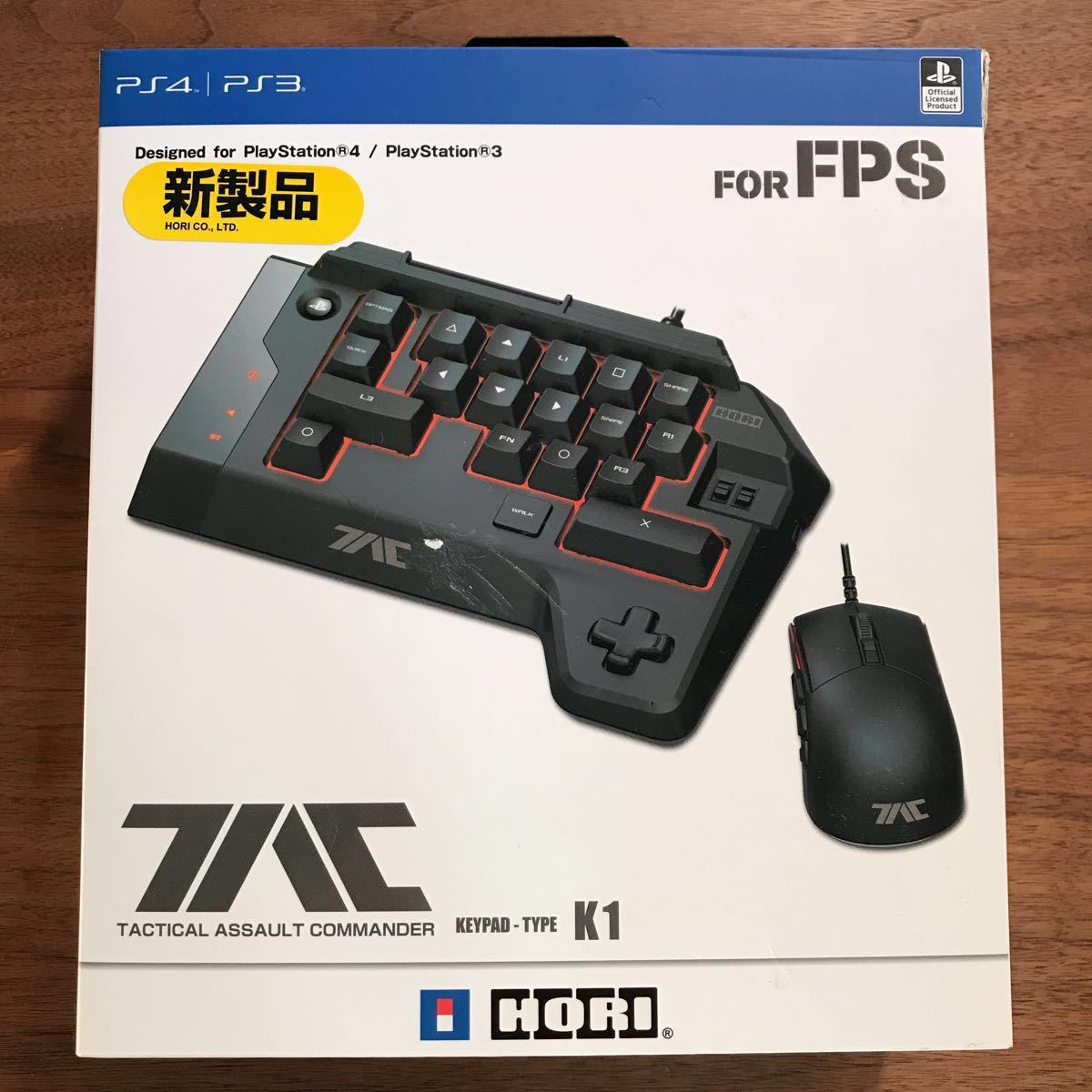 HORI ホリ FOR FPS マウス＆キーパッドコントローラー PS4 PS3 タクティカルアサルトコマンダー K1 キーパッドコントローラー(アクセサリ、周辺機器)｜売買されたオークション ...