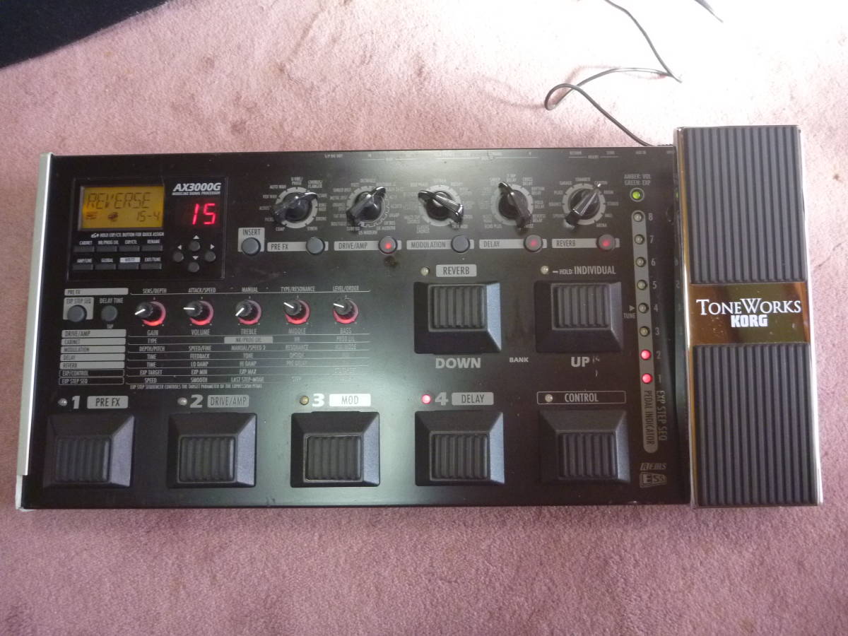 コルグ KORG ToneWorks AX3000G マルチエフェクター(マルチエフェクター)｜売買されたオークション情報、yahooの商品 ...