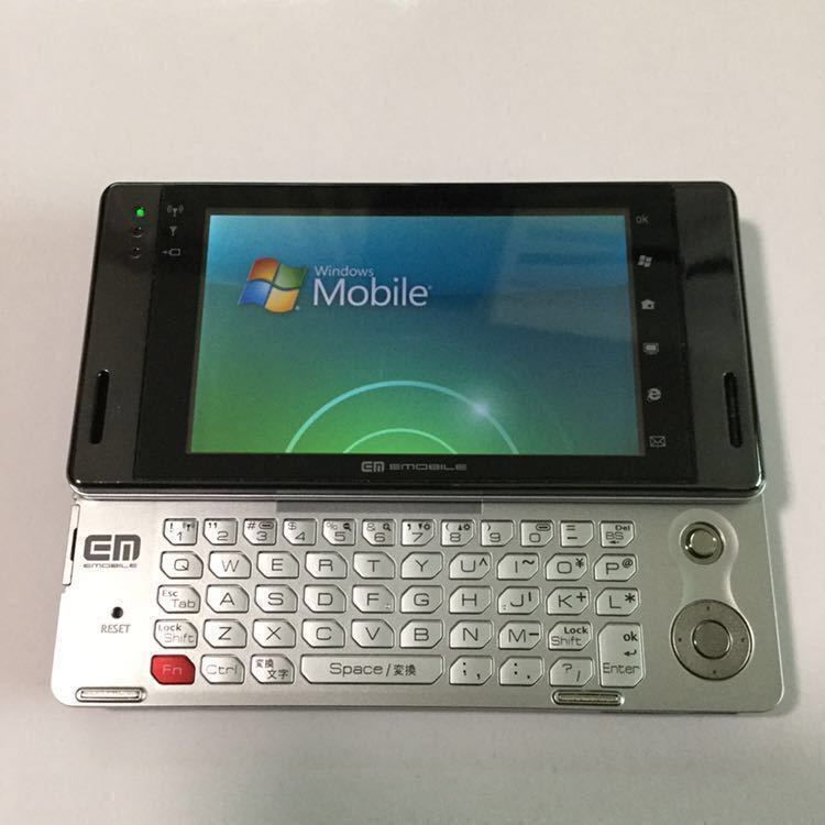 EM ONE S01SH Windows Mobile 携帯情報端末 PDA EMOBILE イー モバイル / SHARP シャープ ...