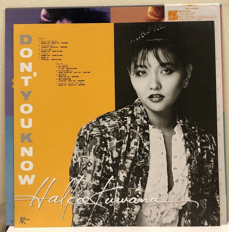 桑名晴子 DON'T YOU KNOW オリジナルLP(その他)｜売買されたオークション情報、yahooの商品情報をアーカイブ公開 - オークファン（aucfan.com）
