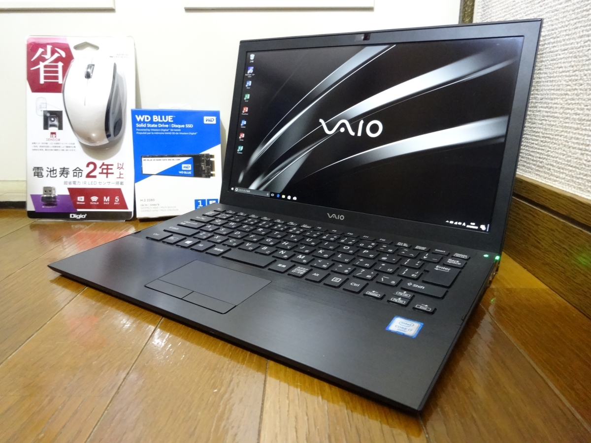 快適 SONY VAIO S13 VJS131C11N Core i7-6500U 16GB SSD 1TB Office 2019 ...