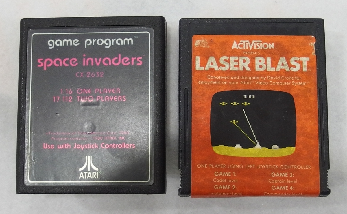 品 アタリ ATARI 2600用 ACTIVISION LASER BLAST ＆ ATARI Space INVADERS ゲームソフト2点セット 449(テレビゲーム)｜売買された ...
