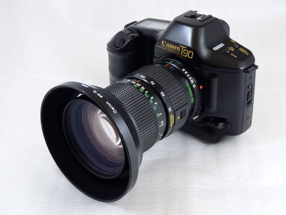 Canon T90 取説付 35-105mm f3.5セット(キヤノン)｜売買されたオークション情報、yahooの商品情報をアーカイブ公開 - オークファン（aucfan.com）
