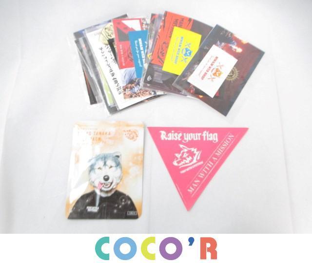 同梱可 MAN WITH A MISSION ポストカード11種13枚 ピック付き含む ステッカーグッズセット(タレントグッズ)｜売買された ...