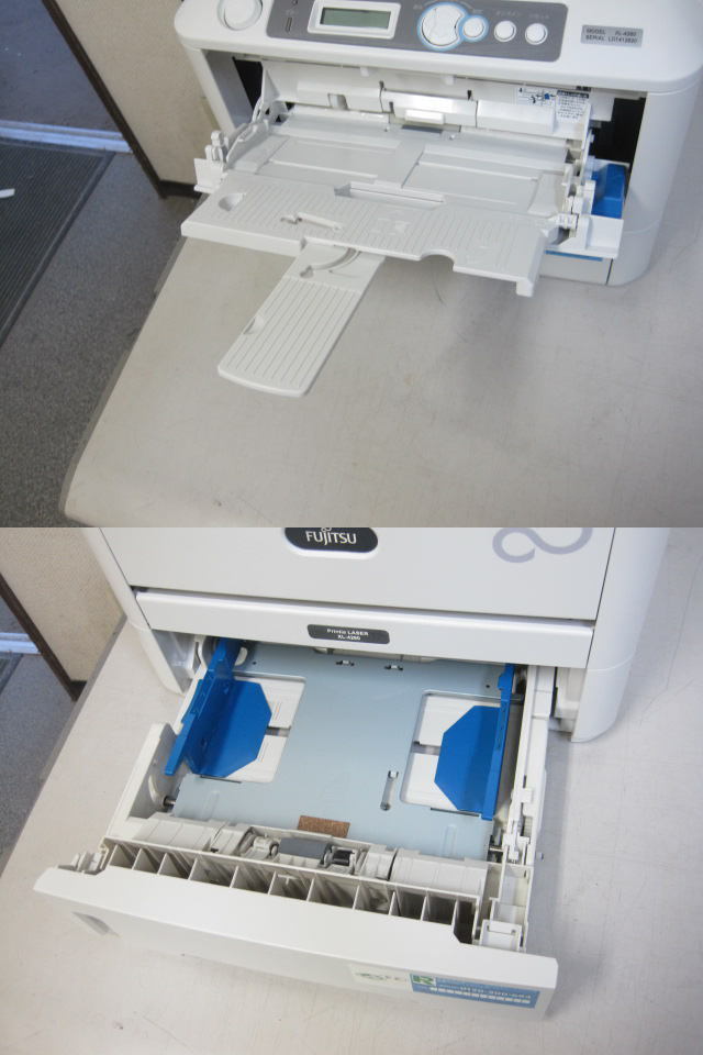 富士通/fujitsu A4モノクロレーザープリンタ Printia LASER XL-4280 3743枚 LAN USB 18615 ...