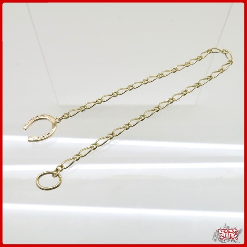 買蔵/1円 /新同品 agete ブレスレット ゴールド 10K レディース アガット アクセサリー ジュエリー プレゼント ギフト 馬 蹄 ...
