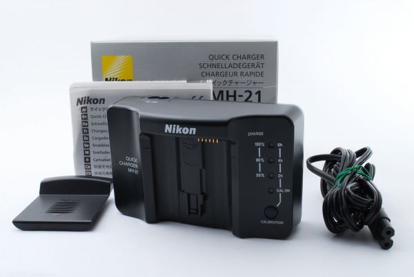 ☆美品・完動☆NIKON MH-21 クイックチャージャー ニコン☆商品画像多数・即決送料無料☆420612｜家電、AV、カメラ