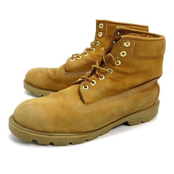 11W ティンバーランド/TIMBERLAND 10066ヌバックレザーワークブーツ サンドMENSビッグサイズ(11インチ以上)｜売買された ...