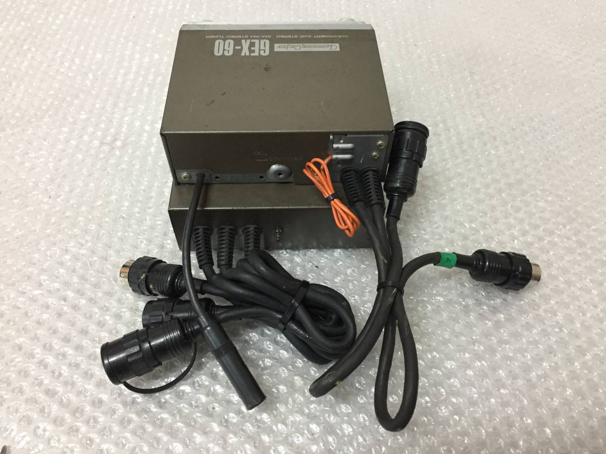 パイオニア PIONEER ロンサム カーボーイ GEX-60 FM AM ラジオ チューナー オーディオ デッキ CD-5 グラフィック イコライザー(チューナー)｜売買されたオークション ...