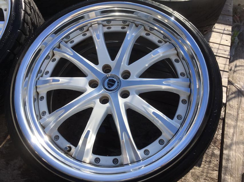 WORK ワーク シュバートSC4 SR 深リム段リム 特注ホワイト アルファード 30 ヴェルファイア マジェスタ ハリアー エスティマ エルグランド(5穴)｜売買されたオークション情報 ...