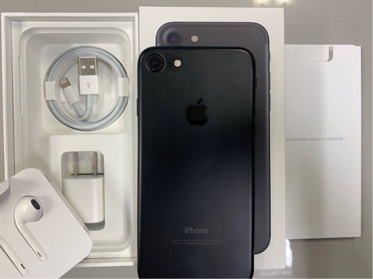 iPhone7 256GB SIMフリー 黒 Black 付属品(アップル)｜売買されたオークション情報、yahooの商品情報をアーカイブ公開 - オークファン（aucfan.com）