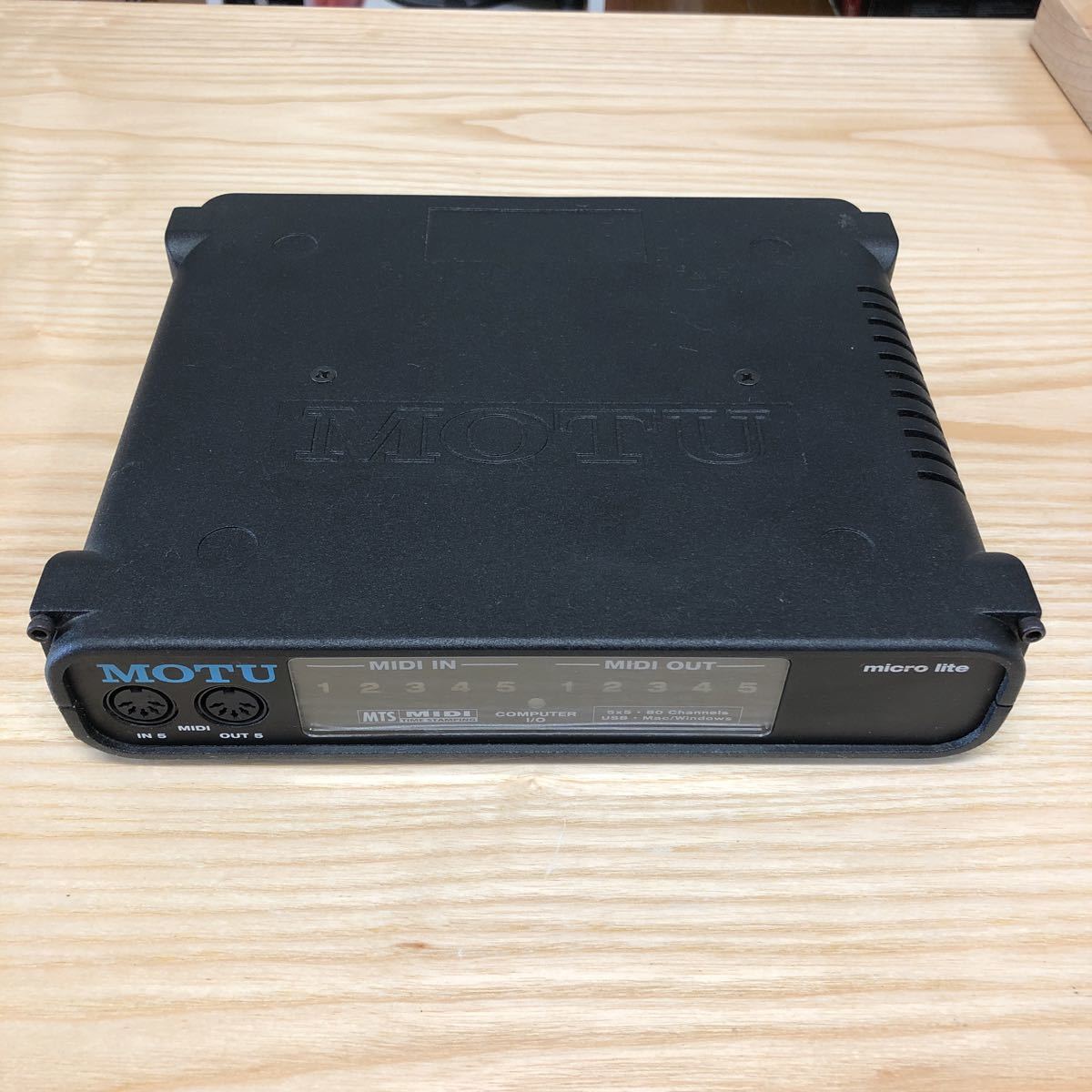 Mark Of The Unicorn MOTU MICRO LITE USB-MIDIインターフェイス 5IN 5OUT Windows10 ...