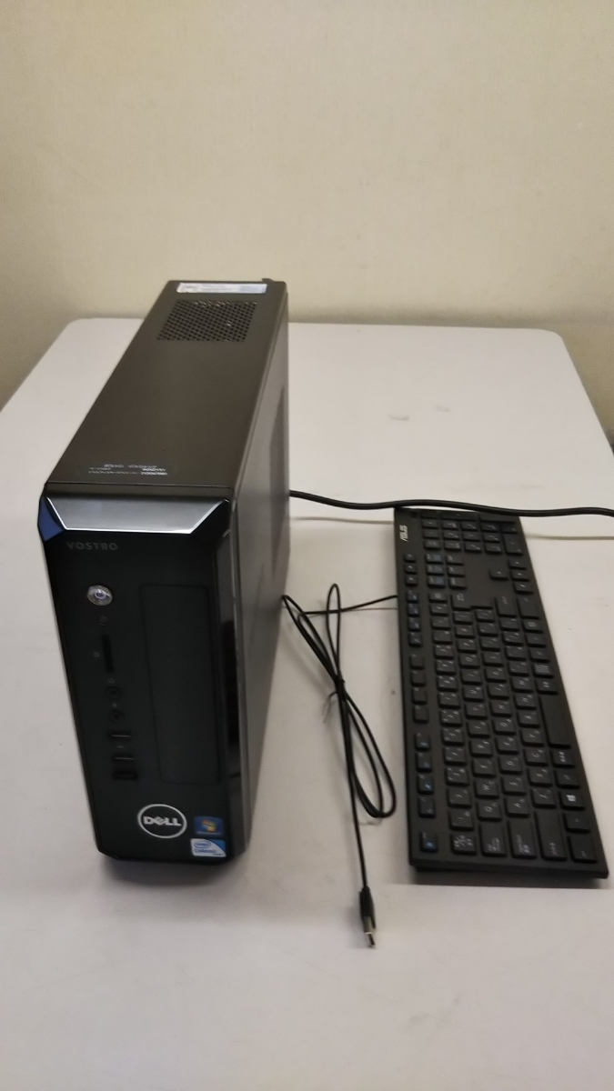 ジャンク dell デル デスクトップ型パソコン OXPCG3 windows7 vostro 270s ボストロ asus キーボード ...