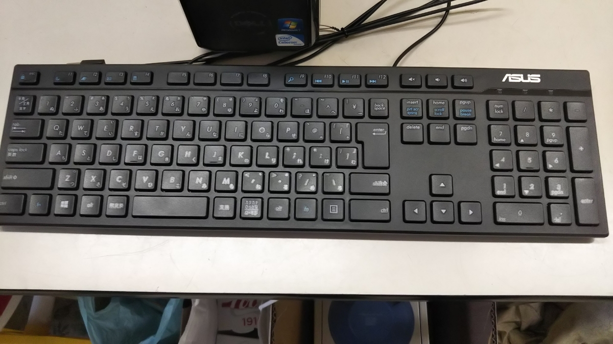 ジャンク dell デル デスクトップ型パソコン OXPCG3 windows7 vostro 270s ボストロ asus キーボード ...