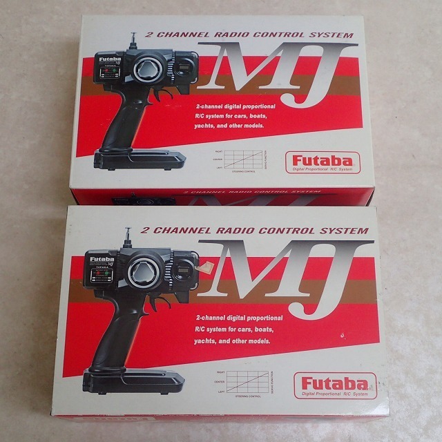 フタバ MJ 2PHKA-AM27 まとめて2個set プロポ RC ラジコン 送信機 Futaba MEGATECH JUNIOR ジャンク ...