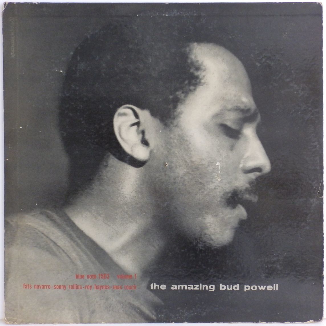 レア 初回 額縁 カバー RVG 9M 刻印 MONO BUD POWELL The Amazing vol.1 BLP 1503 MONO ...