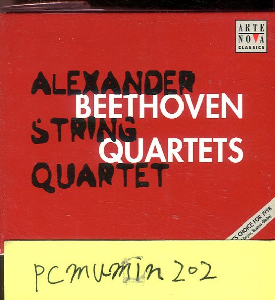 ベートーヴェン：弦楽四重奏曲全集/ ALEXANDER STRING QUARTET 9CD(室内楽)｜売買されたオークション情報、yahoo ...