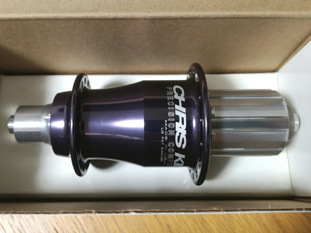 CHRIS KING Classic Hub 135 Rear QR リムブレーキ用 クリスキング リアハブ MTB クロスバイクBirdy ...