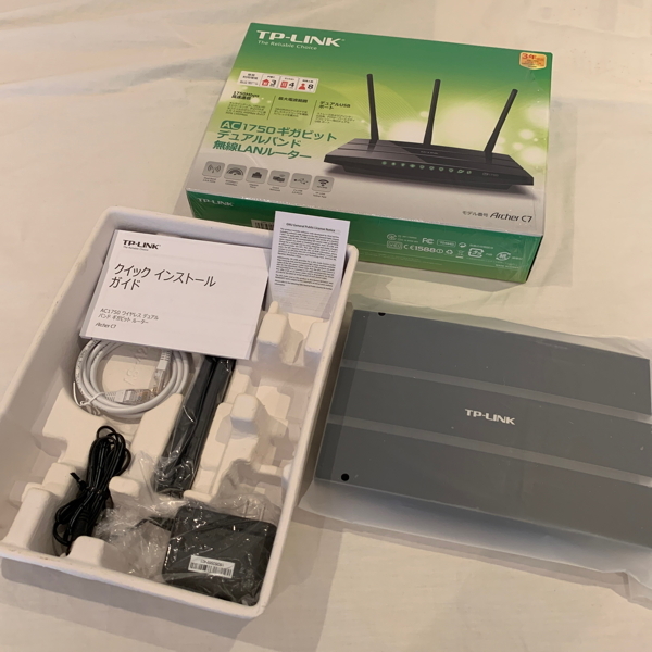 無線LANルーター TP-LINK Archer C7 V2 ギガビット 11ac対応 1300Mbps+450Mbps(無線LAN)｜売買さ ...