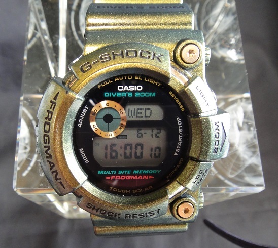 G-SHOCK FROGMAN 2422 GW-200 GM - 9JF GOLD DEFENDER. 生産終了品 TOUGH SOLAR ...