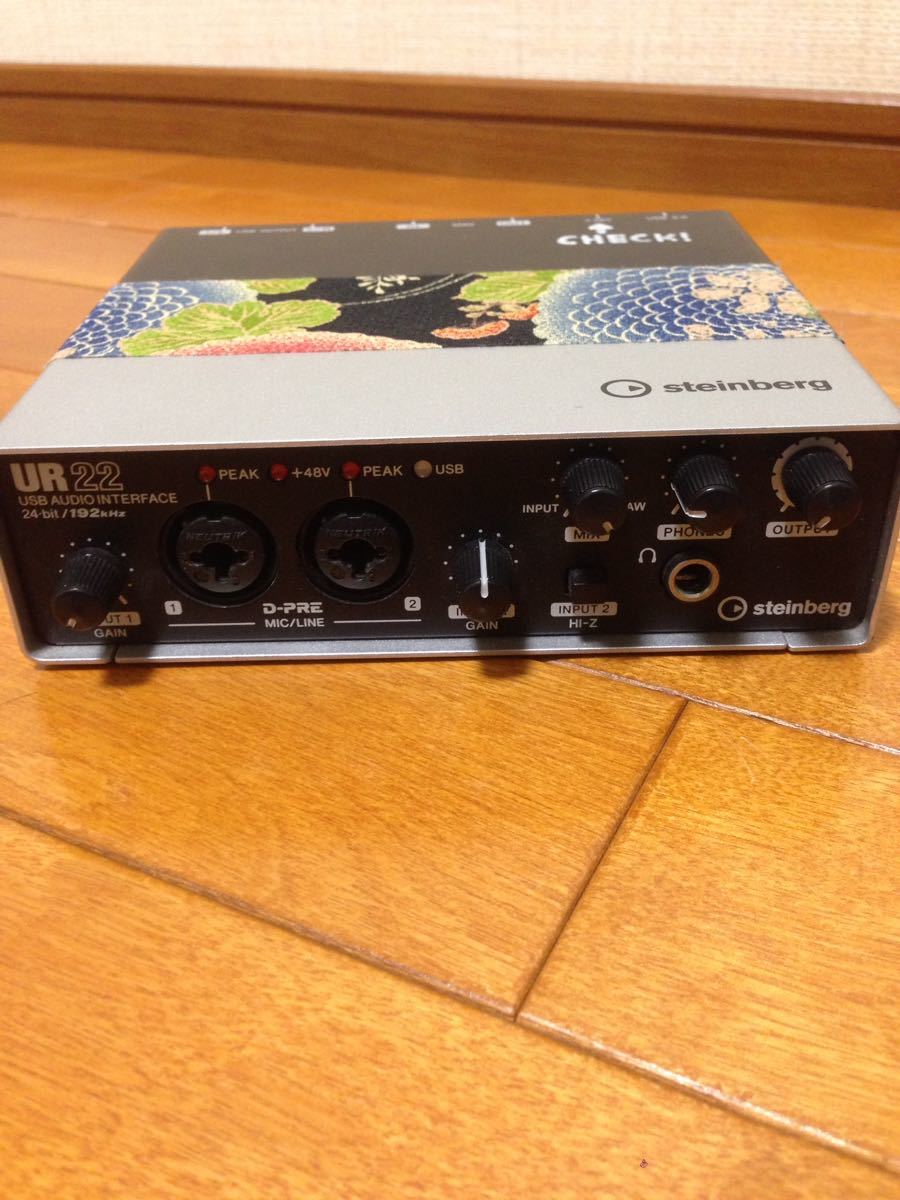 Steinberg UR22 オーディオインターフェース スタインバーグ(オーディオインターフェース)｜売買されたオークション情報、yahoo ...