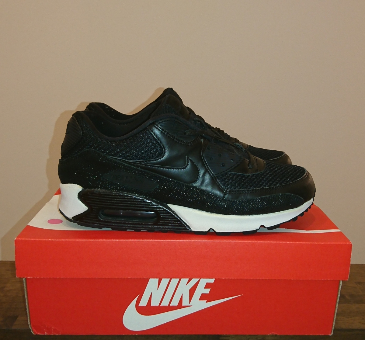 特価/Used/良品/ モデル NIKE AIR MAX 90 LEATHER PA black /Jordan sb force atmos AIRMAX dunk acg 1 2 4 95 ...