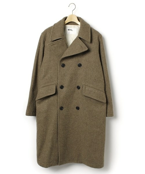 MHL. マーガレットハウエル ピーコート サイズL 18AW(男性用)｜売買されたオークション情報、yahooの商品情報をアーカイブ公開 ...