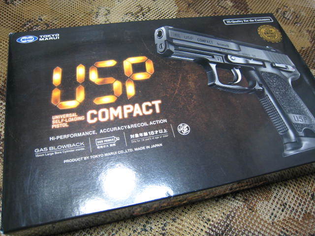 東京マルイ USP COMPACT(ガスガン)｜売買されたオークション情報、yahooの商品情報をアーカイブ公開 - オークファン（aucfan.com）
