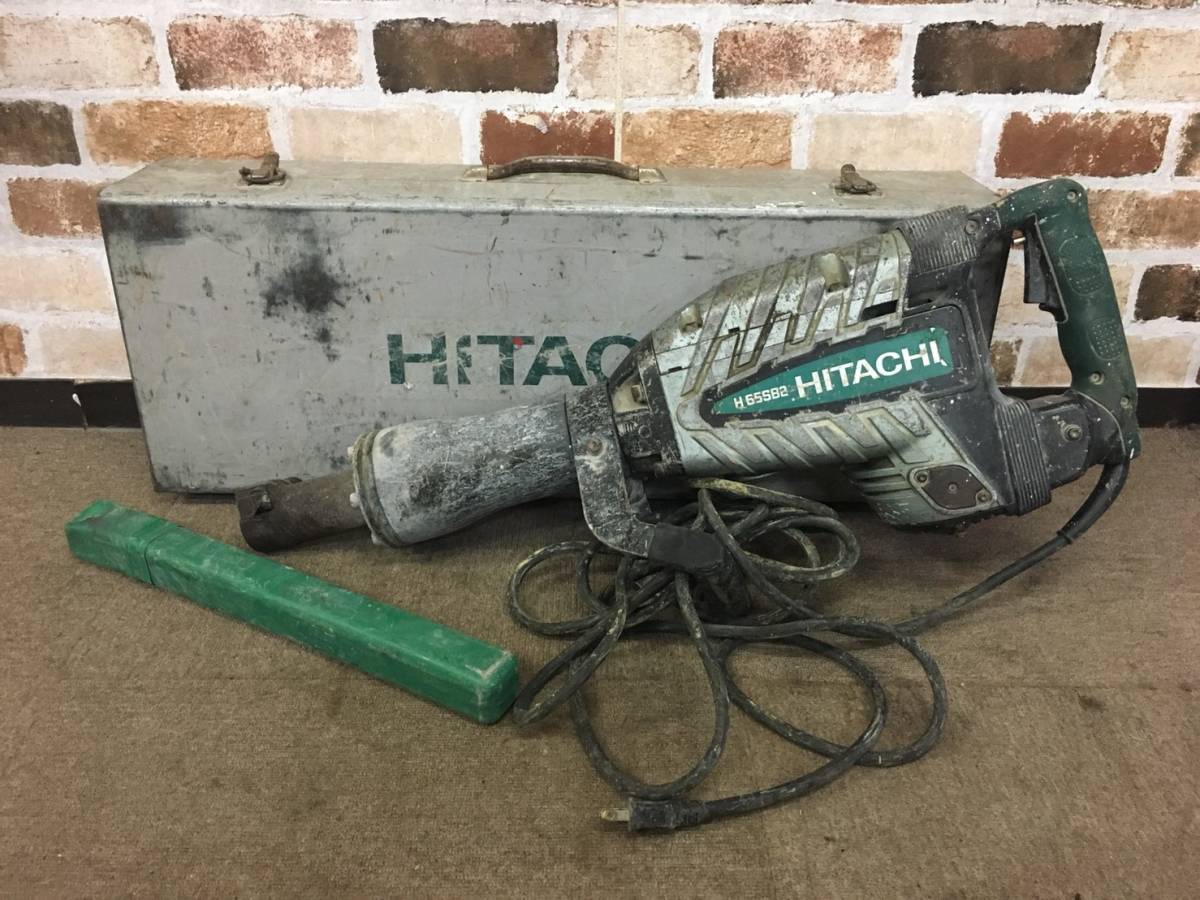 K-1944⑥: HITACHI/日立 H65SB2 ハンマ 電動工具 ケース/現状品(本体)｜売買されたオークション情報、yahooの商品 ...
