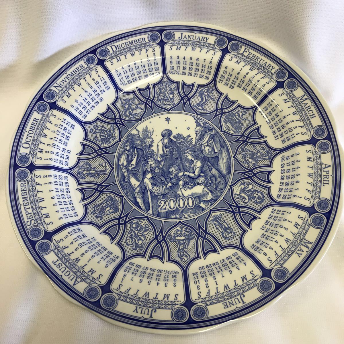 No.6894 全国 Spode 2000 ミレニアム プレート皿 カレンダー(その他)｜売買されたオークション情報、yahooの商品情報をアーカイブ公開 - オークファン（aucfan.com）