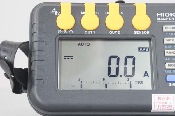 DW 10/2017CAL HIOKI 3290 CLAMP ON AC/DC Hi TESTER AC/DC200A CT9692 9445 ...