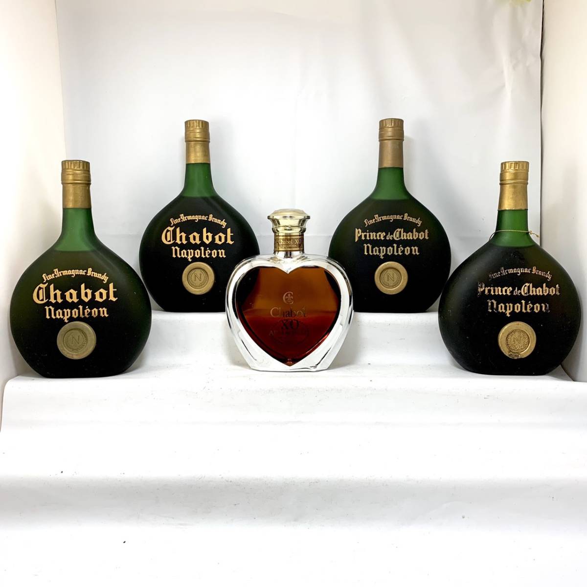 古酒 - Chabot/シャボー 17本セット XO ナポレオン EXTRA OLD ブランデー アルマニャック 500ml 700ml 40% 未開栓(アルマニャック)｜売買された ...