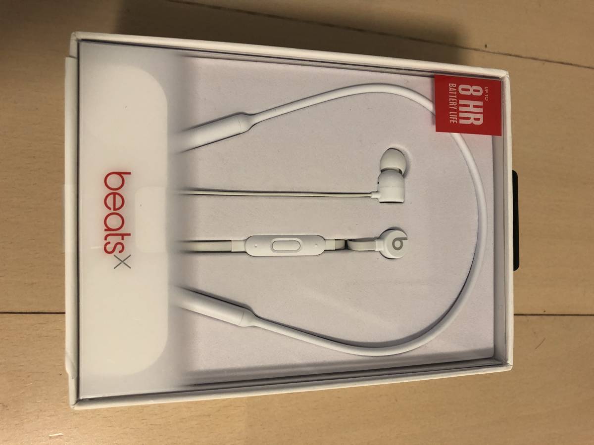 Beats X White-PAC A1763 8HR by Dr. Dre イヤーチップ等付属品あり(イヤフォン)｜売買されたオークション ...