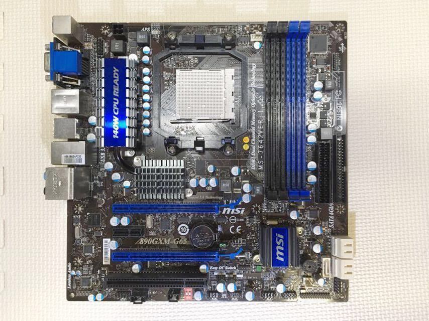 MSI 890GXM-G65 AM3 AMD Phenom Ⅱ FX M-ATX マザーボード(MSI)｜売買されたオークション情報 ...