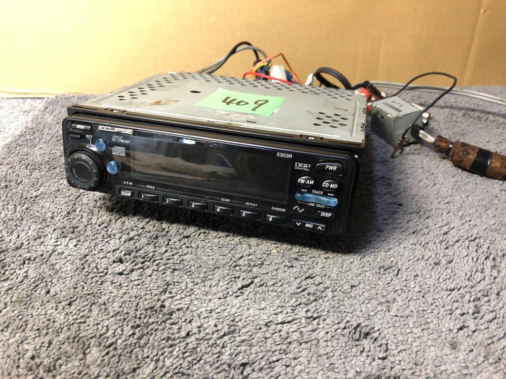 管理NO：409 ECLIPSE イクリプス カーステ カーオーディオ CD MD AM FM 5303R(その他)｜売買されたオークション情報、yahooの商品情報をアーカイブ公開 ...