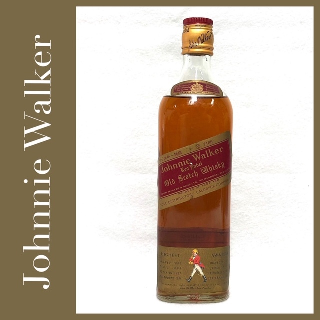 古酒 コールドベック Caldbeck ウイスキー Johnnie Walker ジョニーウォーカー赤ラベル Old Scotch ...