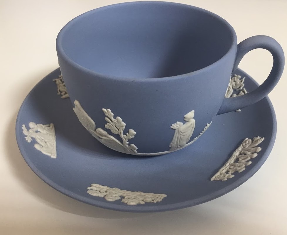 9529 WEDGWOOD/ウェッジウッド ジャスパー カップ＆ソーサー ブルー(ウェッジウッド)｜売買されたオークション情報、yahooの商品情報をアーカイブ公開 - オークファン ...