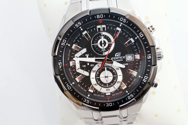 1円出品 CASIO カシオ EDIFICE エディフィス EFR-539D-1AVUDF クロノグラフ 黒/銀 腕時計 海外モデル(EDIFICE)｜売買されたオークション情報、yahooの ...